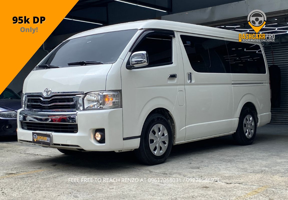 2016 Toyota Hiace Super Grandia AT – Dashcarr Pro