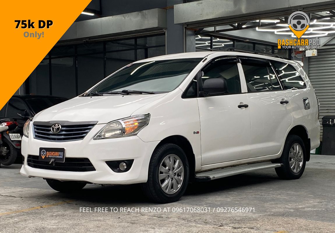 2013 Toyota Innova 2.5 E DLS – Dashcarr Pro