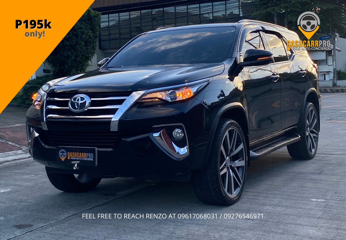 2020 Toyota Fortuner 4x2 Automatic – Dashcarr Pro