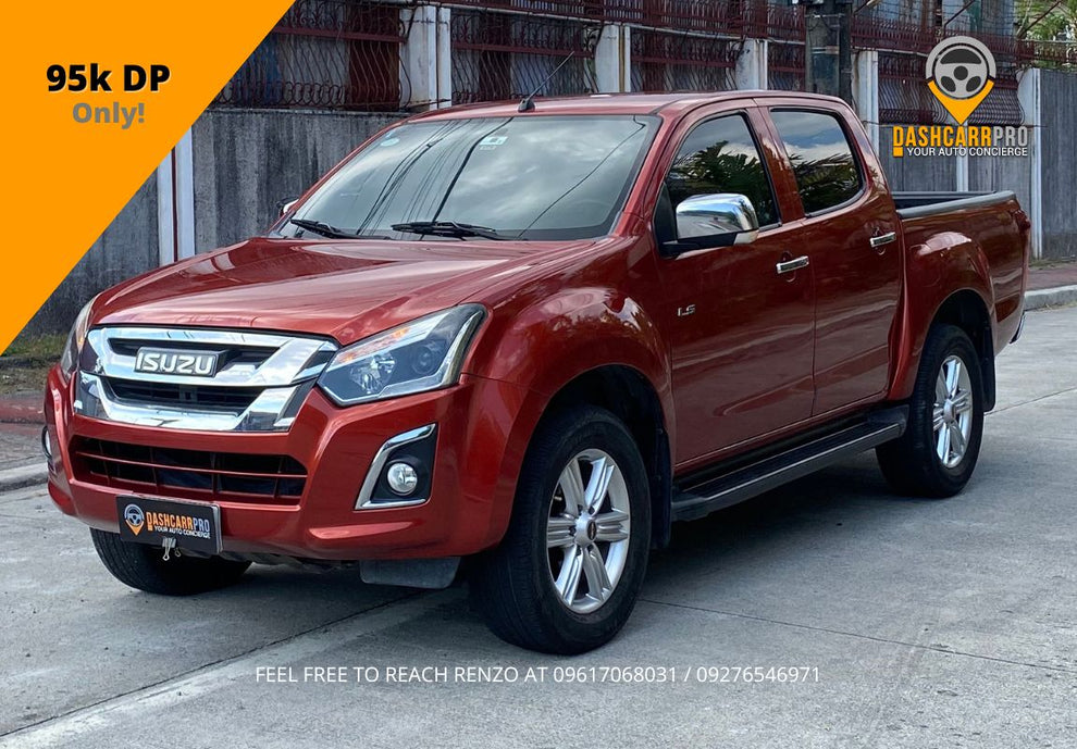 2017 Isuzu Dmax 4x2 LS MT – Dashcarr Pro